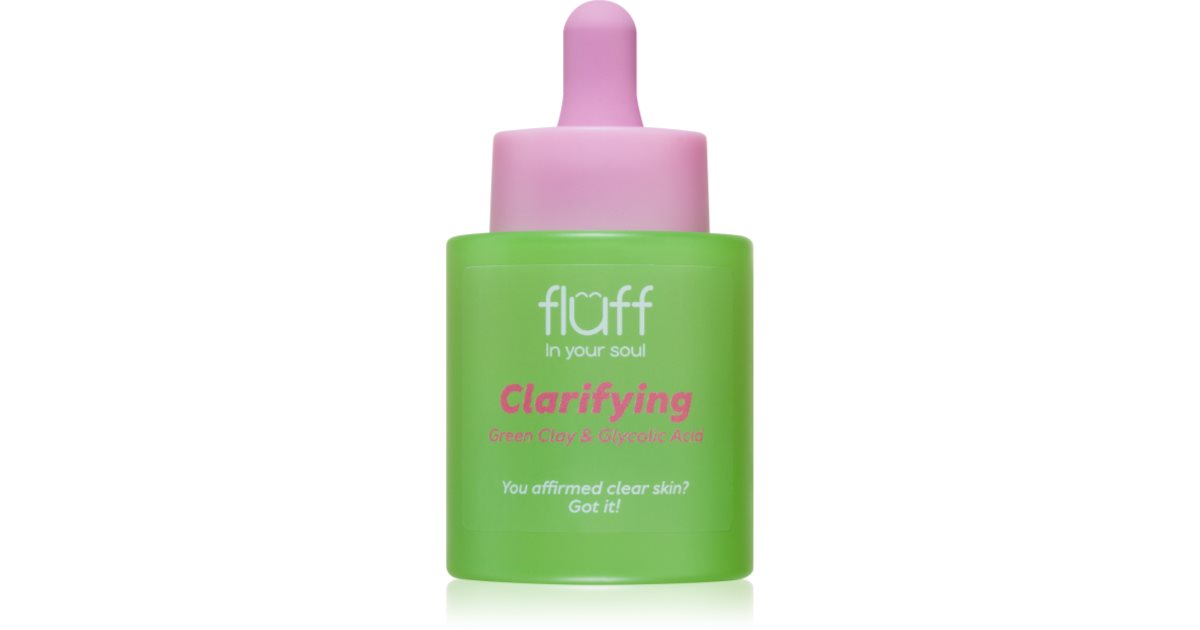 Fluff Clarifying Facial Serum with clay | notino.ie