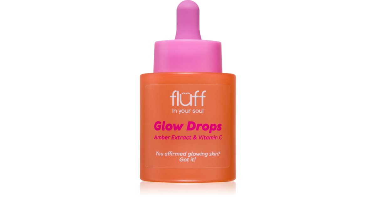 Fluff Glow Drops Brightening Serum with vitamin C | notino.ie