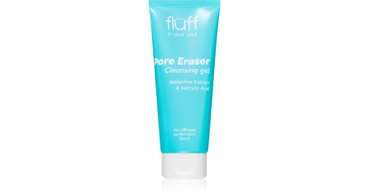 Fluff Pore Eraser Gel Facial Cleanser with salicylic acid | notino.ie
