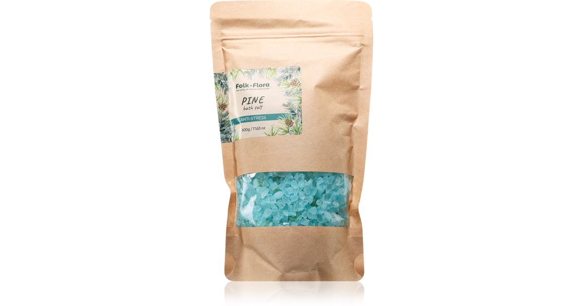 Folk & Flora Pine soothing bath salt | notino.co.uk