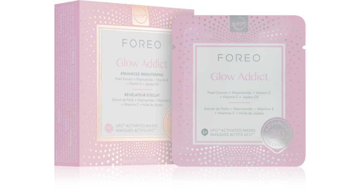 FOREO UFO™ Glow Addict brightening face mask | notino.co.uk