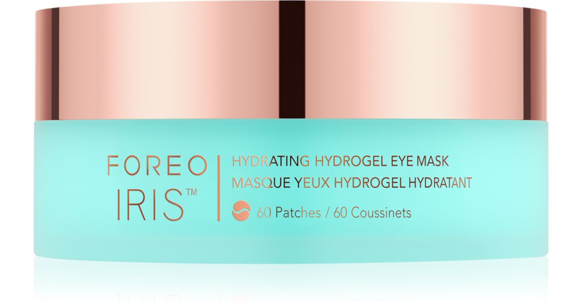 FOREO IRIS™ Hydrogel Eye Mask masque hydratant en profondeur contour ...
