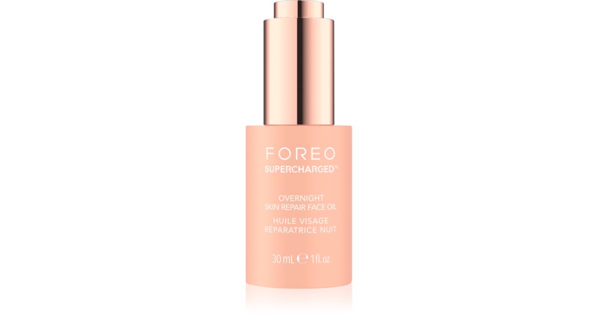 FOREO SUPERCHARGED Overnight Skin Repair Face Oil huile visage ...