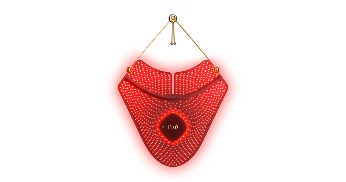 FOREO FAQ™ 211 LED mask for the neck and décolletage with anti-ageing ...