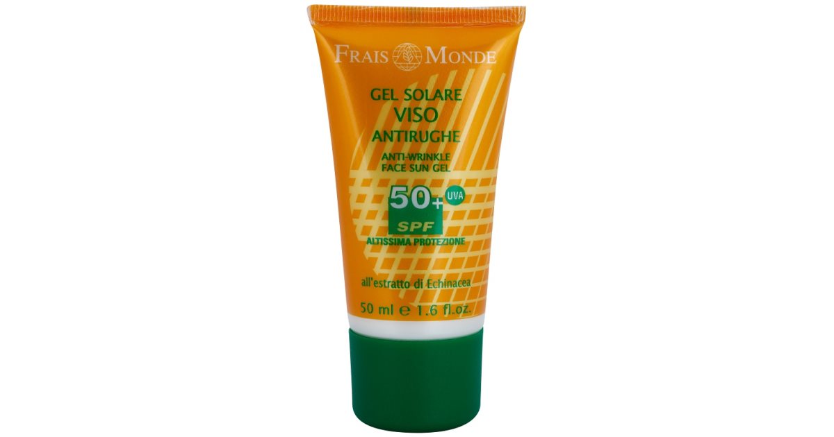Frais Monde Sun gel de proteção com efeito antirrugas SPF 50+ | notino.pt