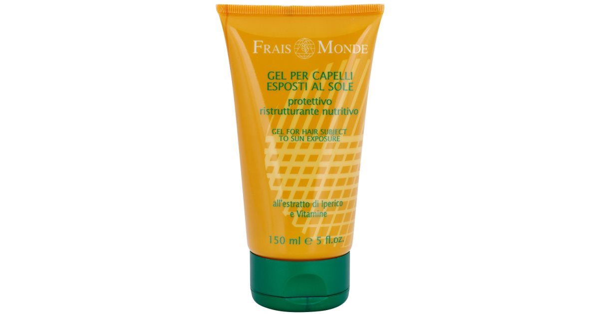 Frais Monde Sun защитен гел за коса увредена от слънце, хлор и солна ...