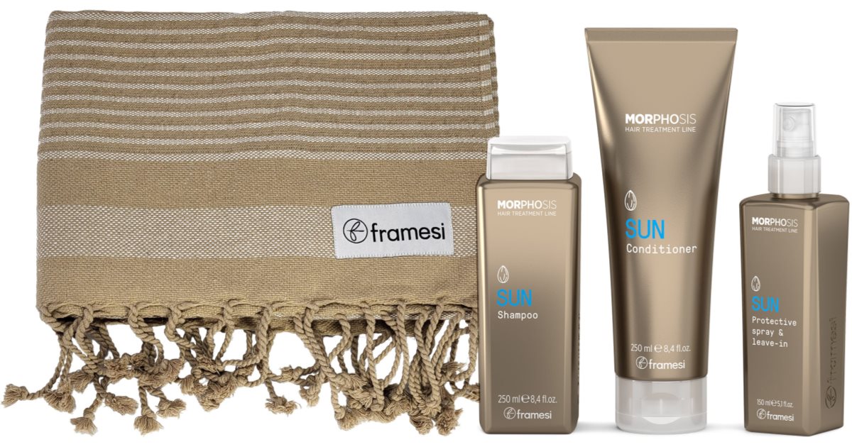 Framesi Morphosis Sun zestaw upominkowy (do włosów narażonych na szkodliwe działanie promieni ...