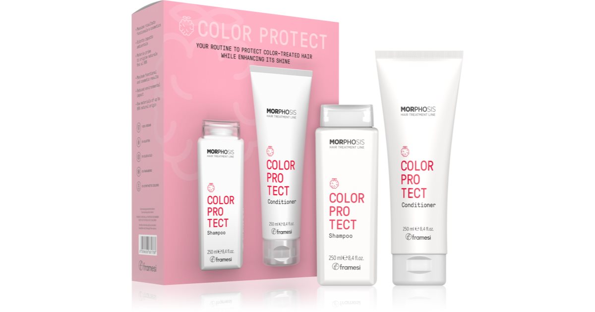 Framesi Morphosis Color Protect szampon i odżywka (do włosów farbowanych)