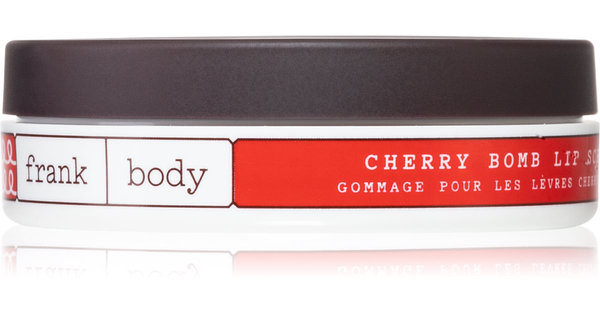 Frank Body Lip Care Cherry Bomb cukrový peeling na rty | notino.cz
