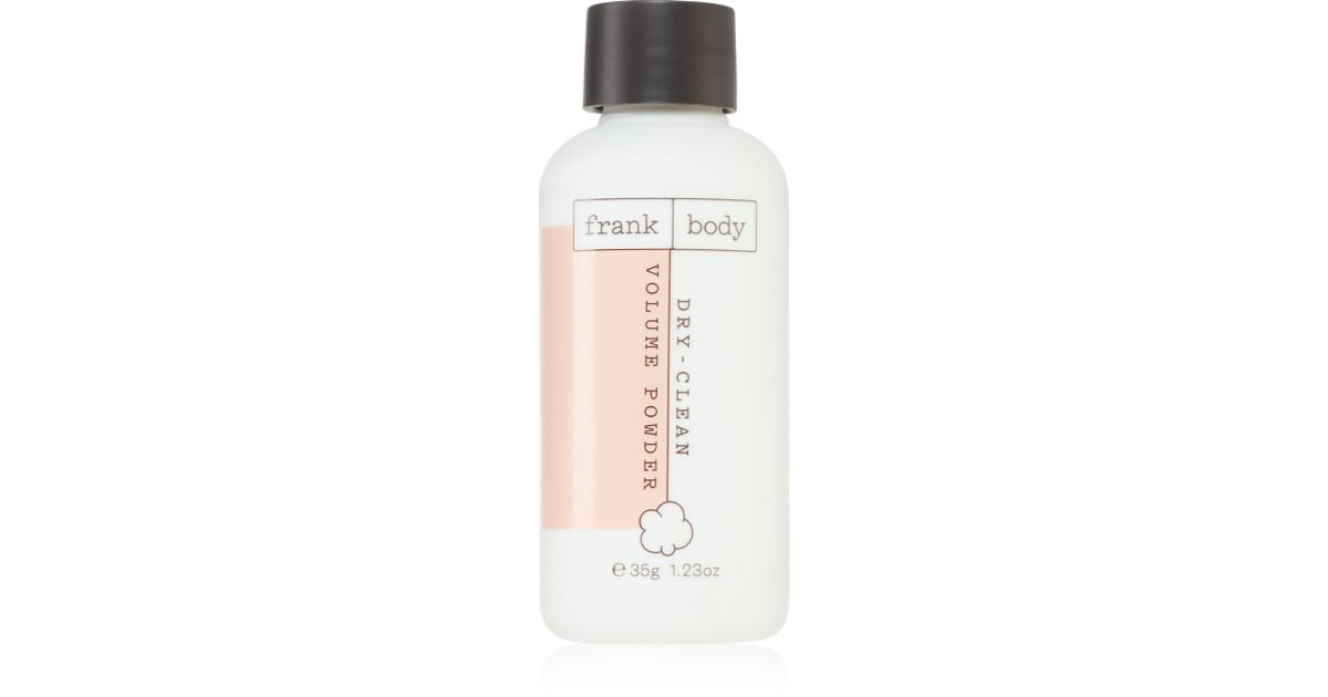 Frank Body Hair Care Dry Clean dry shampoo in powder | notino.ie