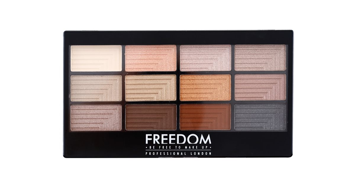 Freedom Pro 12 Le Fabuleux Eyeshadow Palette with Applicator | notino.co.uk