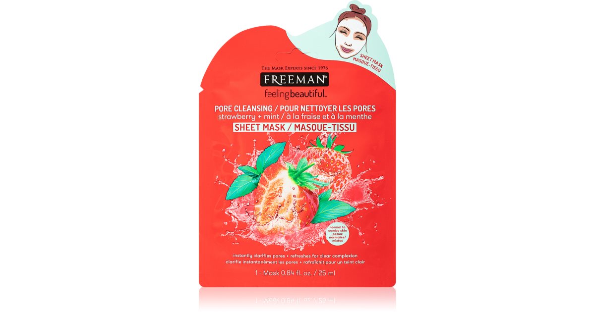 Freeman Feeling Beautiful refreshing and purifying sheet mask | notino ...