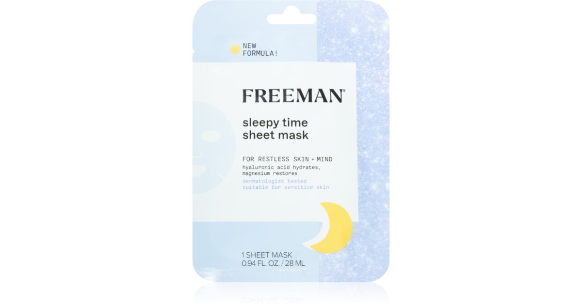 Freeman Sleepy Time masque tissu pour la nuit | notino.fr