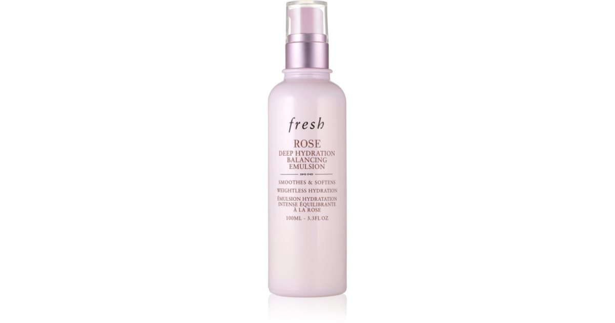 fresh Rose Deep Hydration Balancing Emulsion émulsion hydratante à la ...