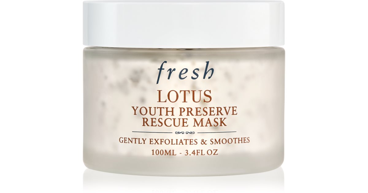 fresh Lotus Youth Preserve Rescue Mask Kooriv mask vananemisvastase ...