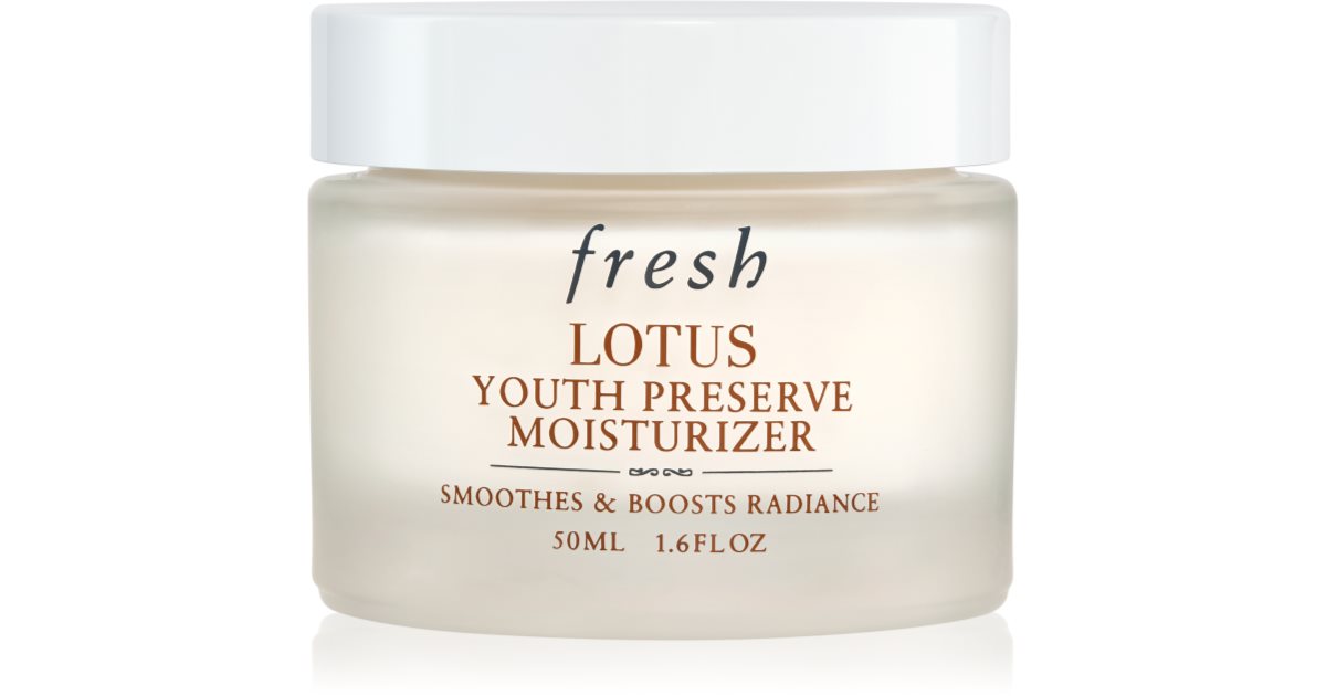 fresh Lotus Youth Preserve Moisturizer moisturizer with anti-ageing and ...
