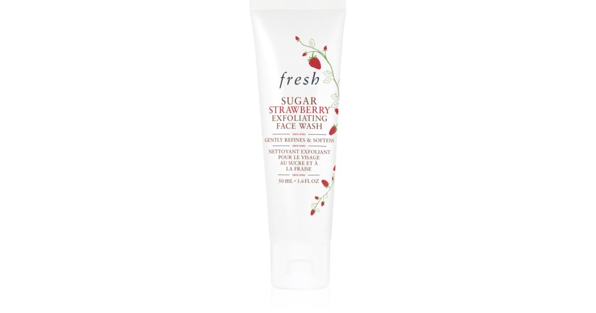 fresh Sugar Strawberry Face Wash exfoliating cleansing gel | notino.co.uk