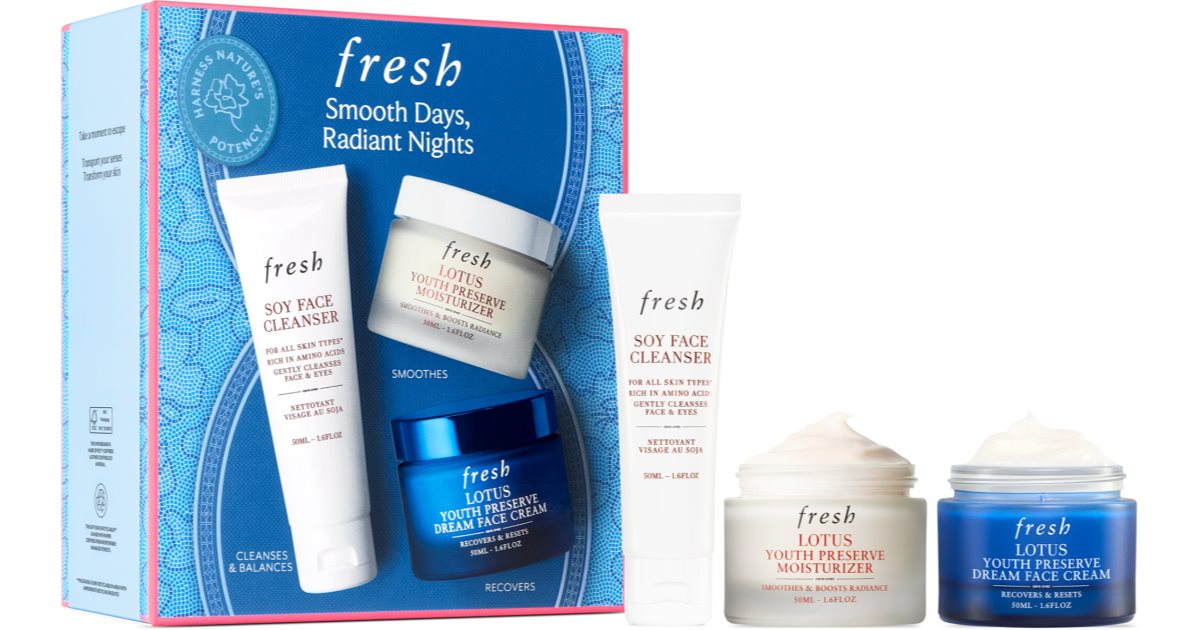 fresh Smooth Days, Radiant Nights ihonhoitosetti | notino.fi