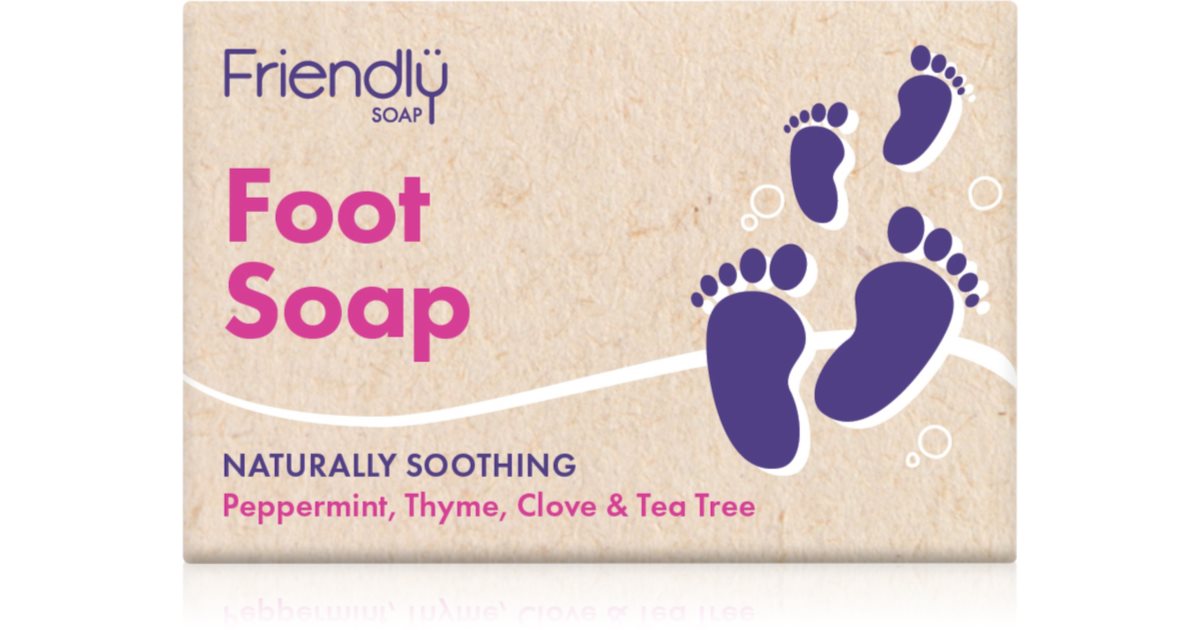 Friendly Soap Foot Soap přírodní tuhé mýdlo na nohy | notino.cz