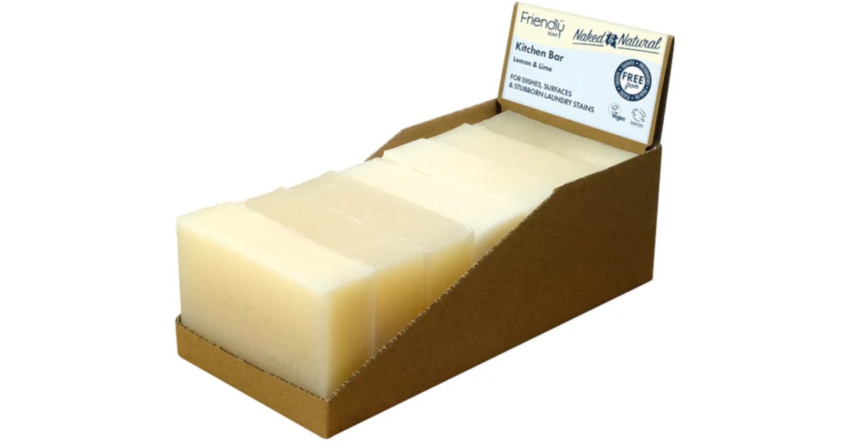 Friendly Soap Kitchen Bar Lemon & Lime натурален сапун | notino.bg