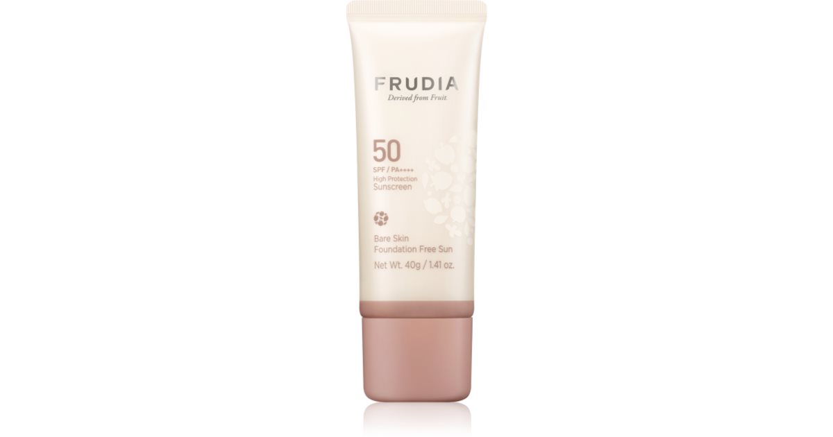 Frudia Sun Bare Skin Foundation protective mineral face fluid to even ...