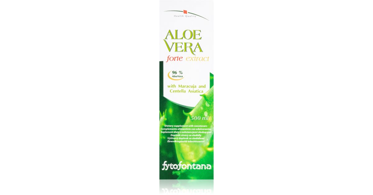 Fytofontana Aloe Vera extract FORTE xarope para desintoxicar o ...