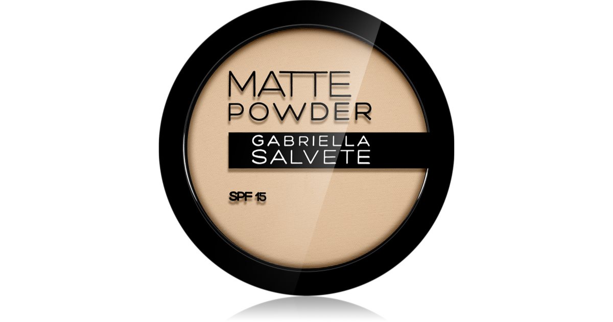 Gabriella Salvete Matte Powder Mattifying Powder SPF 15 | notino.ie