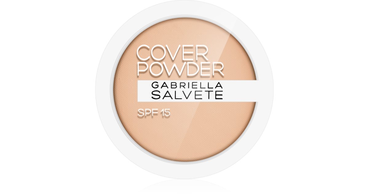 Gabriella Salvete Cover Powder cipria compatta SPF 15 | notino.it