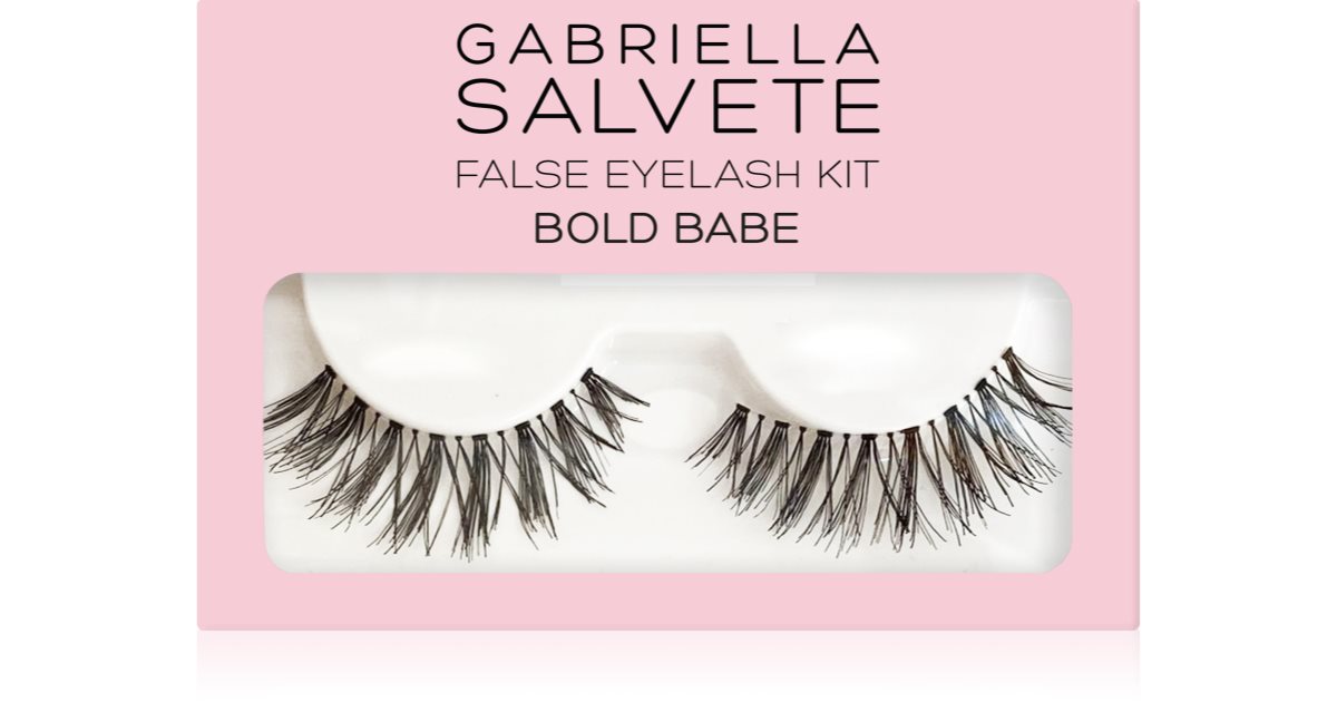 Gabriella Salvete False Eyelash Kit Bold Babe false eyelashes with glue ...