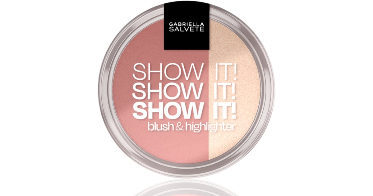 Gabriella Salvete Show It! blush et enlumineur | notino.fr