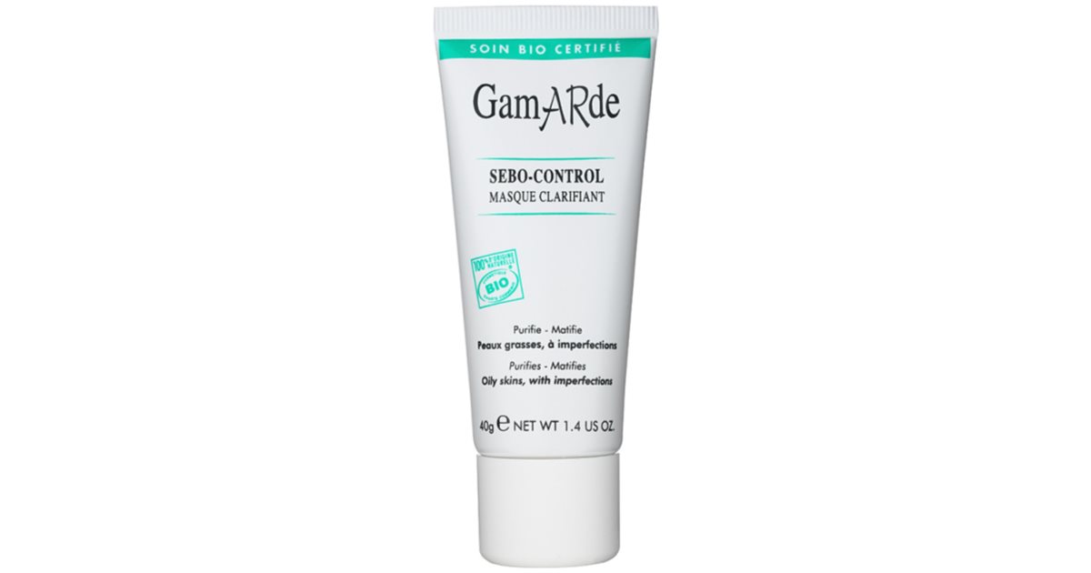 Gamarde Sebo-Control masque purifiant pour éliminer les excès de sébum ...