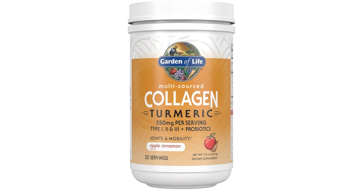 Garden of Life Collagen Turmeric kolagen s probiotiky | notino.cz