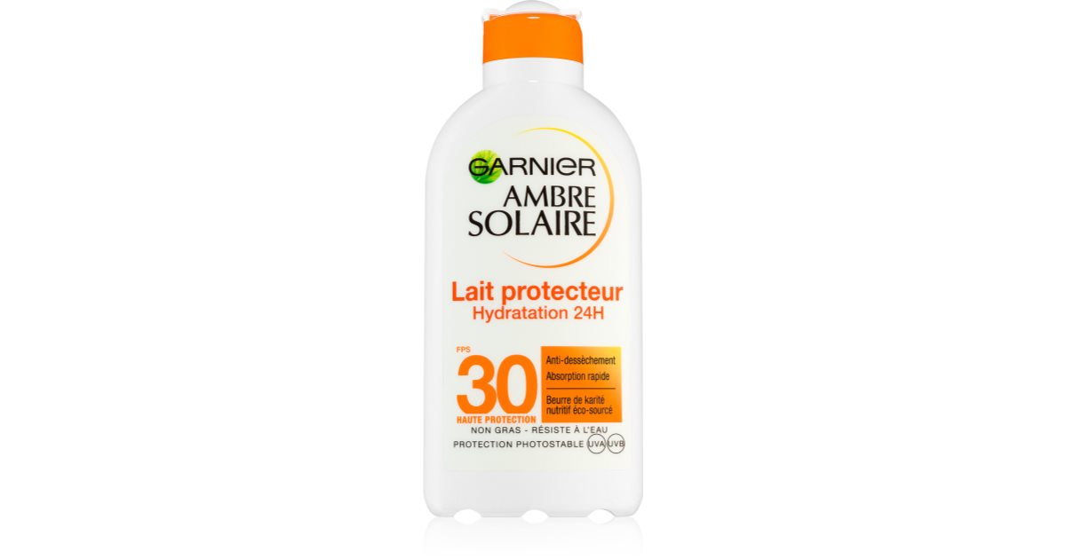 Garnier Ambre Solaire Återfuktande solmjölk SPF 30 | notino.se