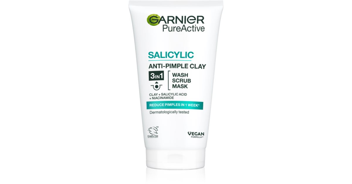 Прегледи на Garnier Pure почистващ пилинг 3 в 1 | notino.bg