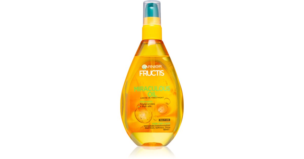 Garnier Fructis Miraculous Oil Nourishing Oil For Dry Hair | notino.co.uk