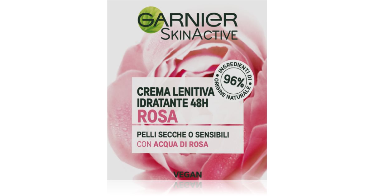 Garnier Skin Active Rosa creme hidratante para pele seca a sensível ...