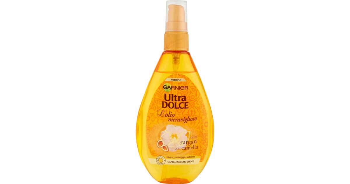 Garnier Ultra Doux Argan Oil and Camelia Regenerating Hair Oil | notino.ie