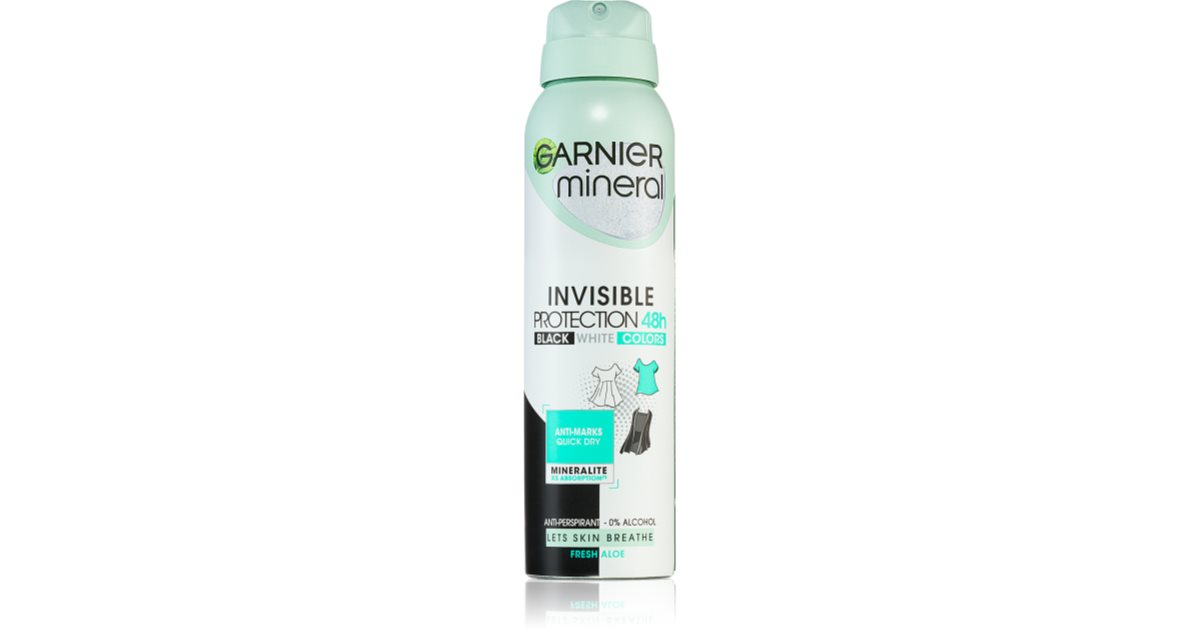 Garnier Mineral Invisible spray anti-transpirant | notino.be