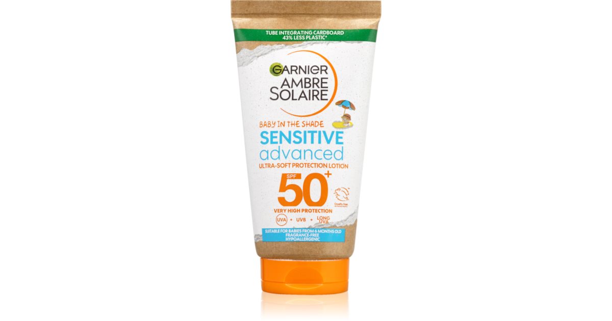 Garnier Ambre Solaire Sensitive Advanced schützende Creme für Kinder ...