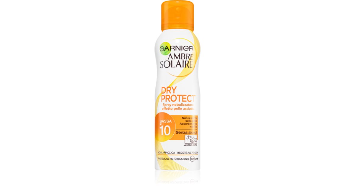 Garnier Ambre Solaire Dry Protect invisible sun spray SPF 10 | notino.co.uk