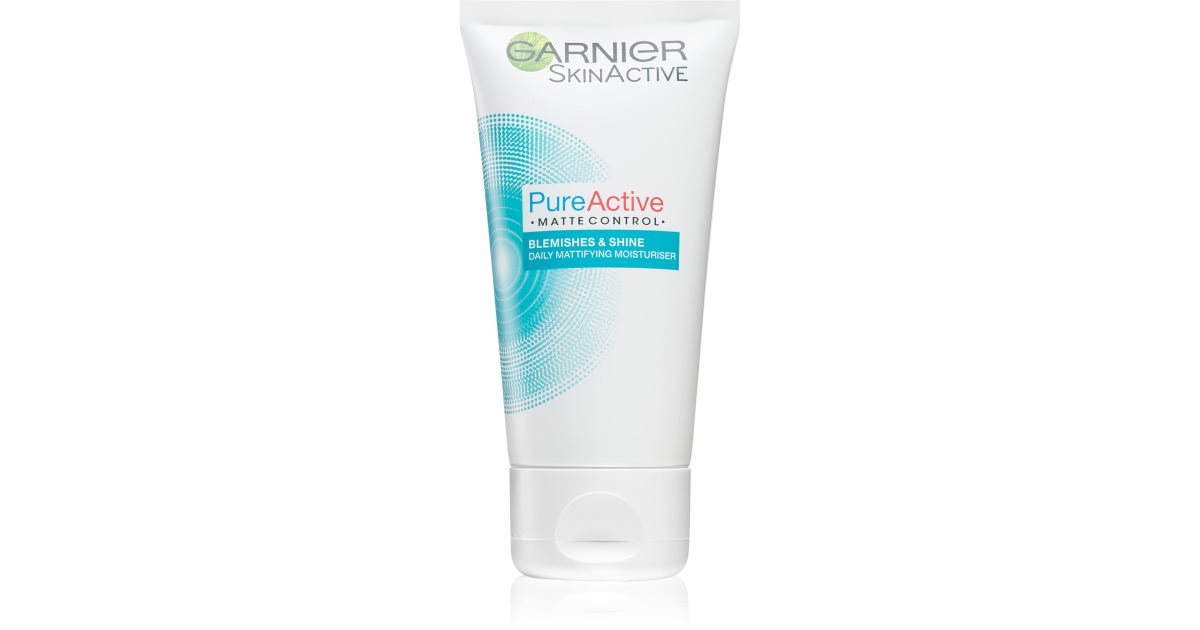 Garnier Pure Active Matte Control mattifying moisturising care for skin ...