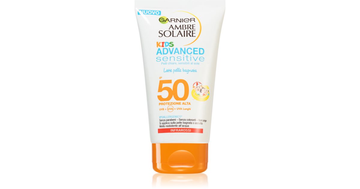 Garnier Ambre Solaire Sensitive Advanced protective sunscreen lotion ...