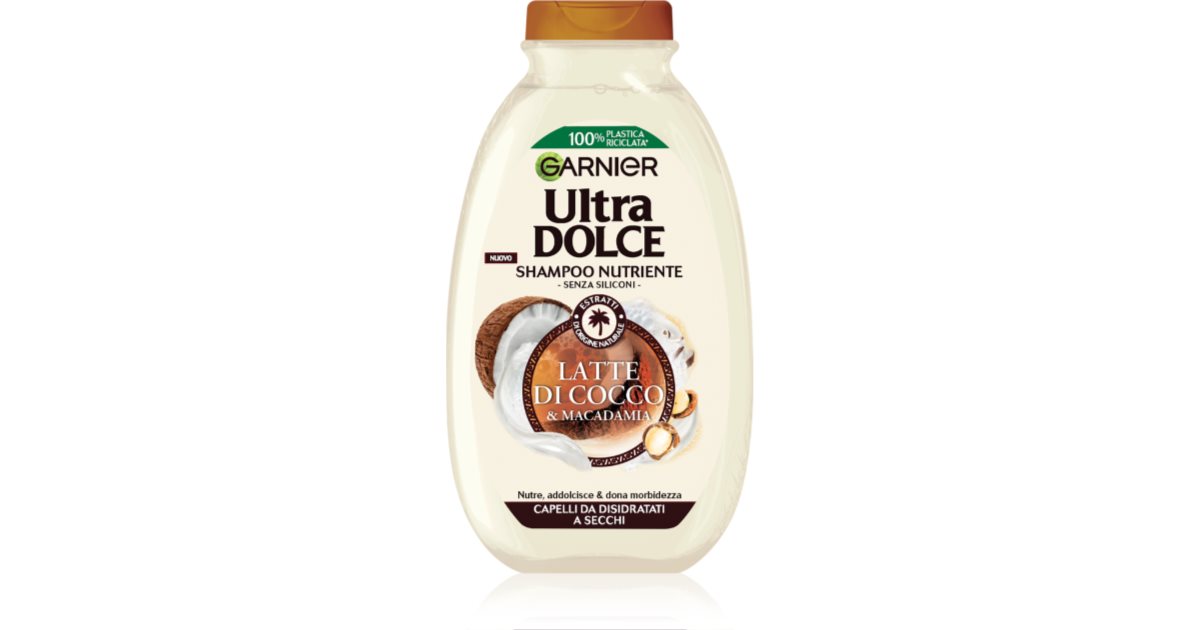 Garnier Ultra Doux Coconut and Macadamia gentle shampoo for everyday ...