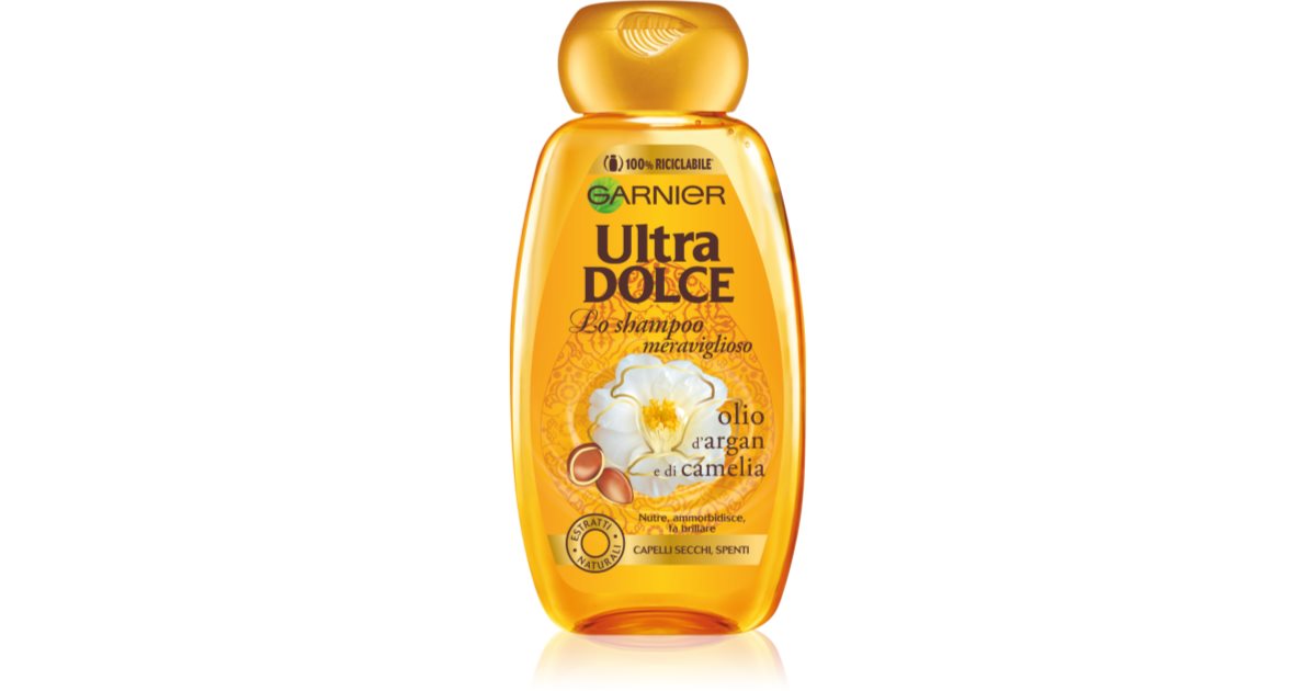 Garnier Ultra Doux Argan Oil and Camelia shampoo for dry and matt hair ...