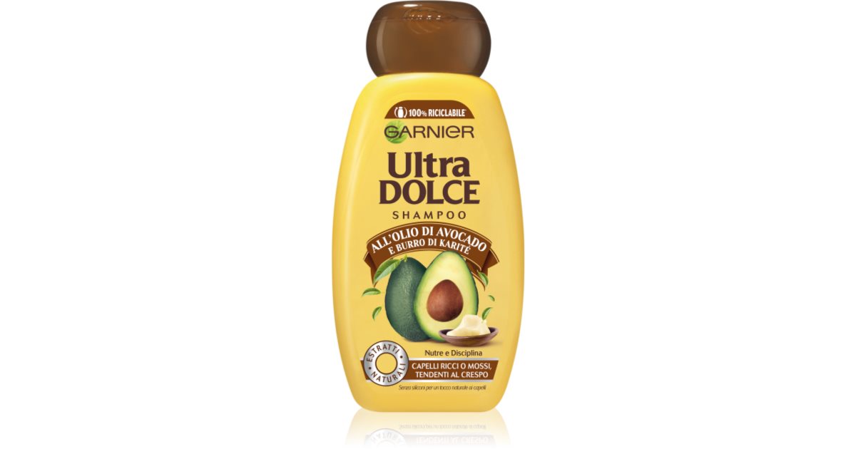Garnier Ultra Doux Avocado Oil and Shea Butter shampoo for curly hair ...