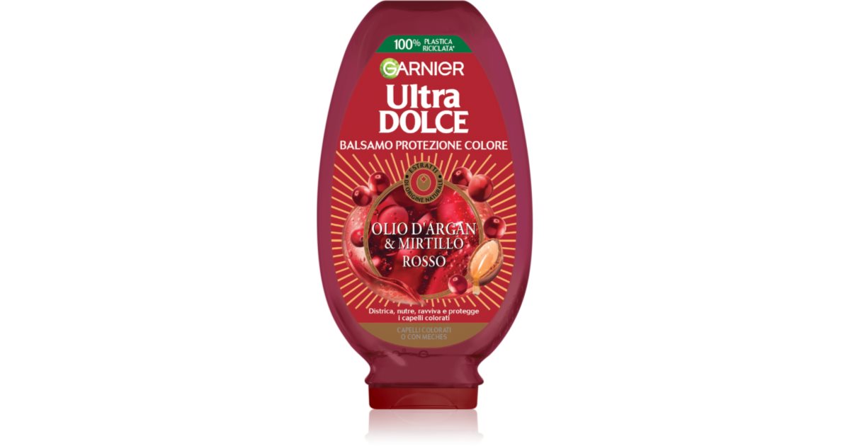 Garnier Ultra Doux Argan Oil and Cranberry après-shampoing pour cheveux ...