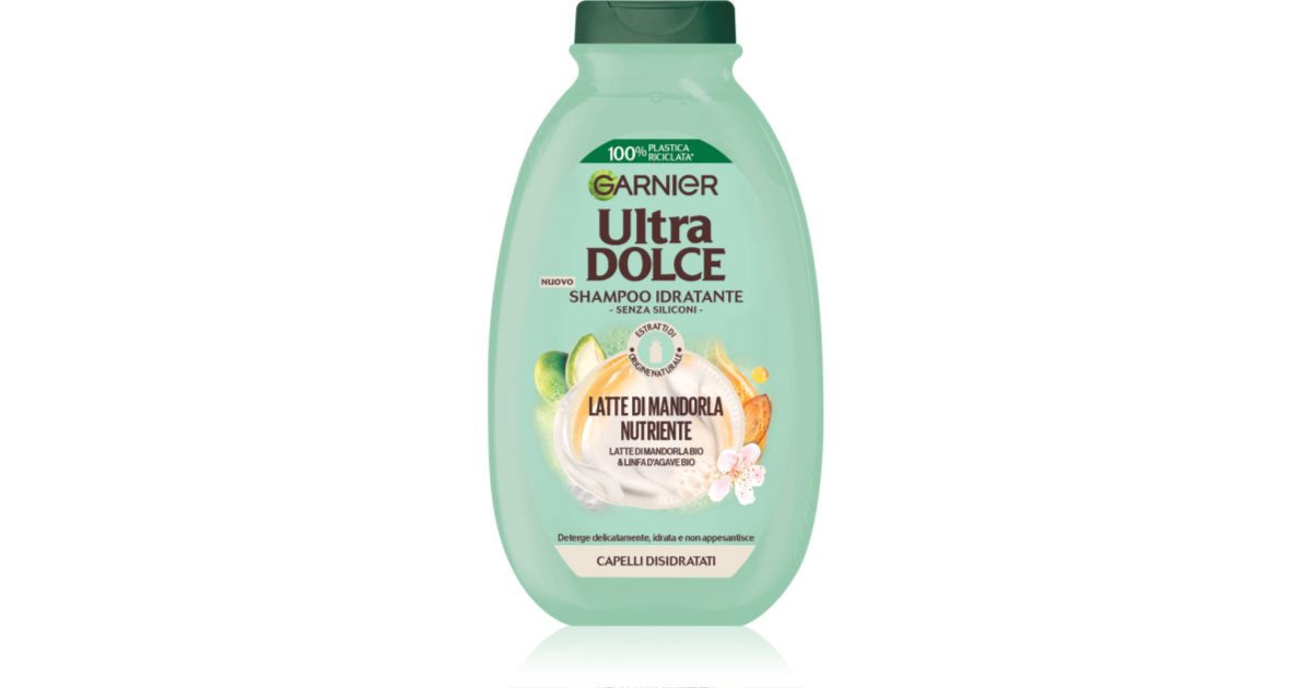 Garnier Ultra Doux Nourishing Almond Milk moisturising shampoo for ...