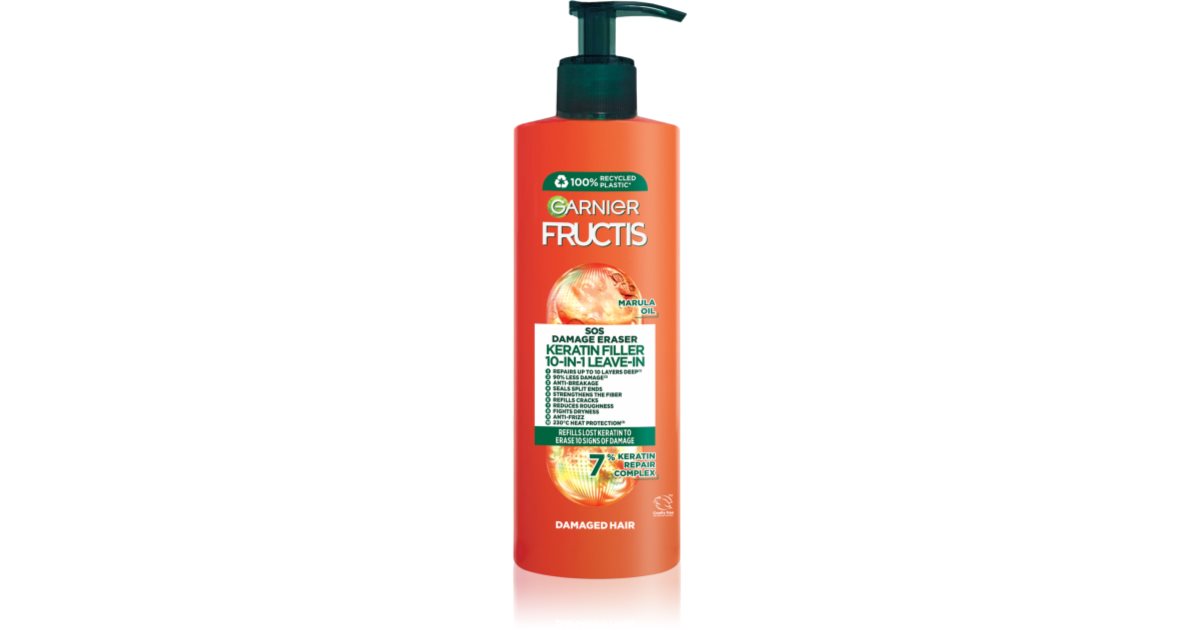 Garnier Fructis SOS Repair 10IN1 soin capillaire sans rinçage | notino.fr