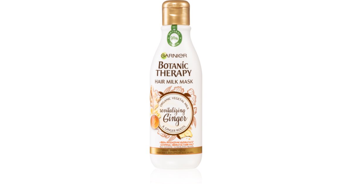 Garnier Botanic Therapy Hair Milk Mask Revitalizing Ginger Mask for ...