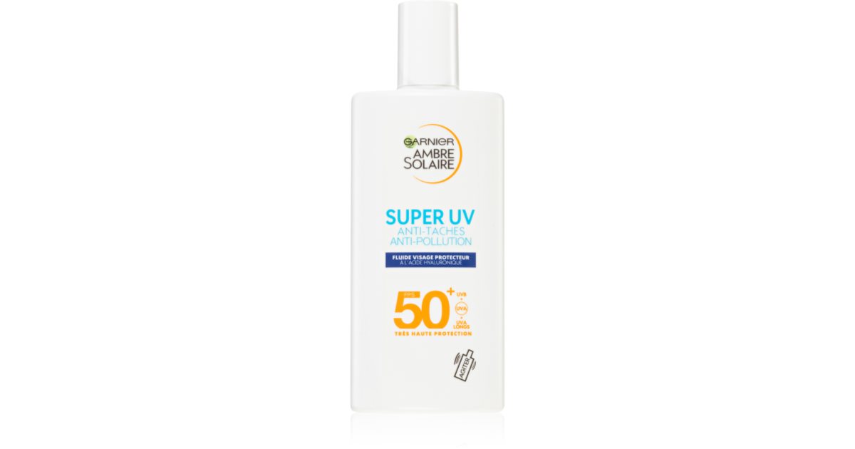 Garnier Ambre Solaire Super UV face sun fluid 50+ | notino.co.uk
